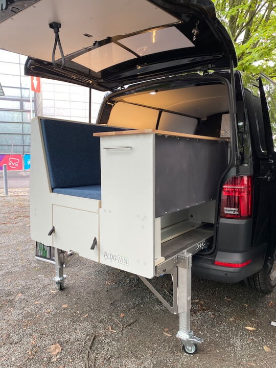 PlugVan Small - Camping module for small vans - PlugVan