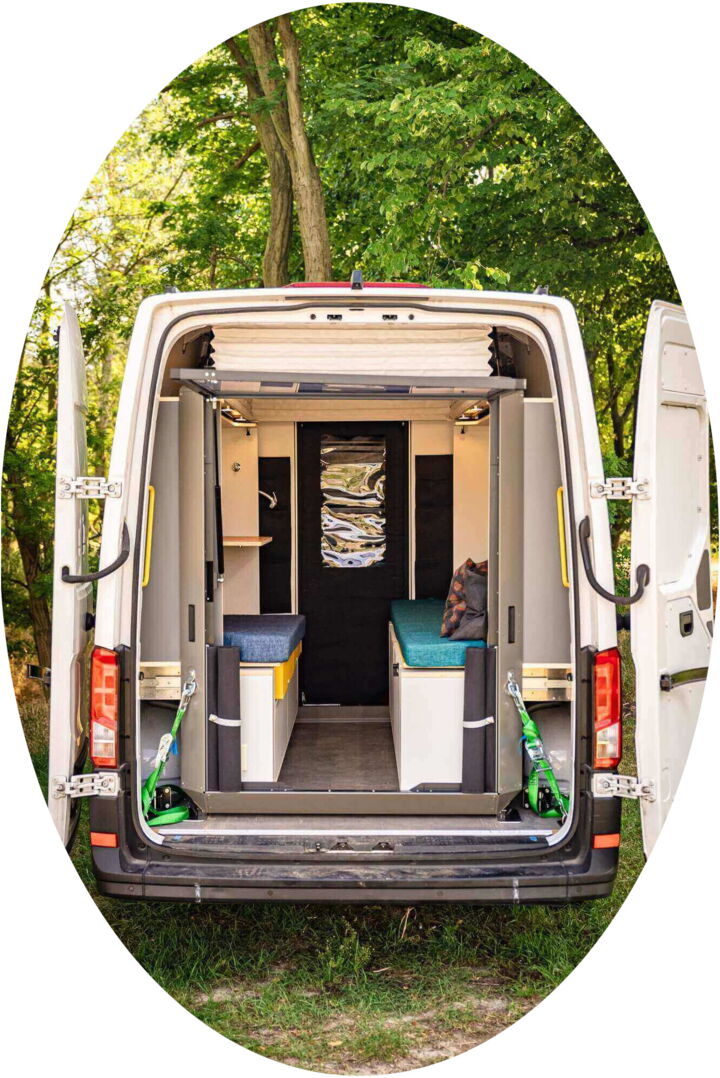 PlugVan Camper modules models - PlugVan