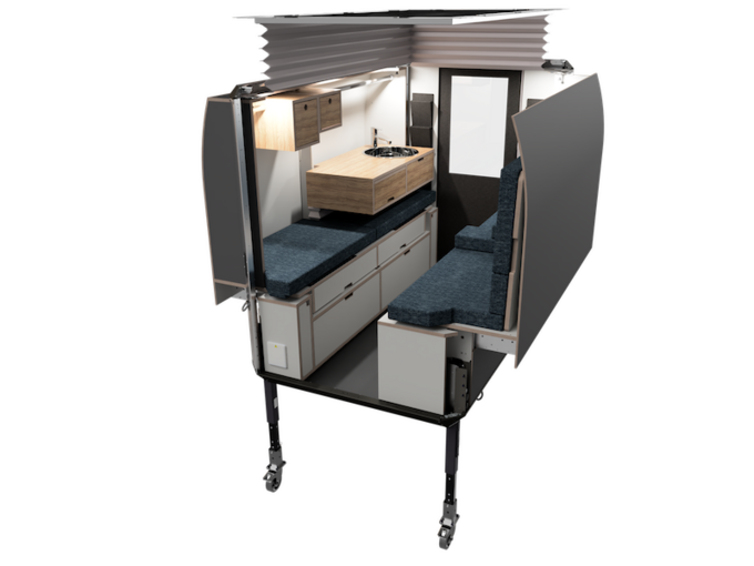 PlugVan camper modules - PlugVan
