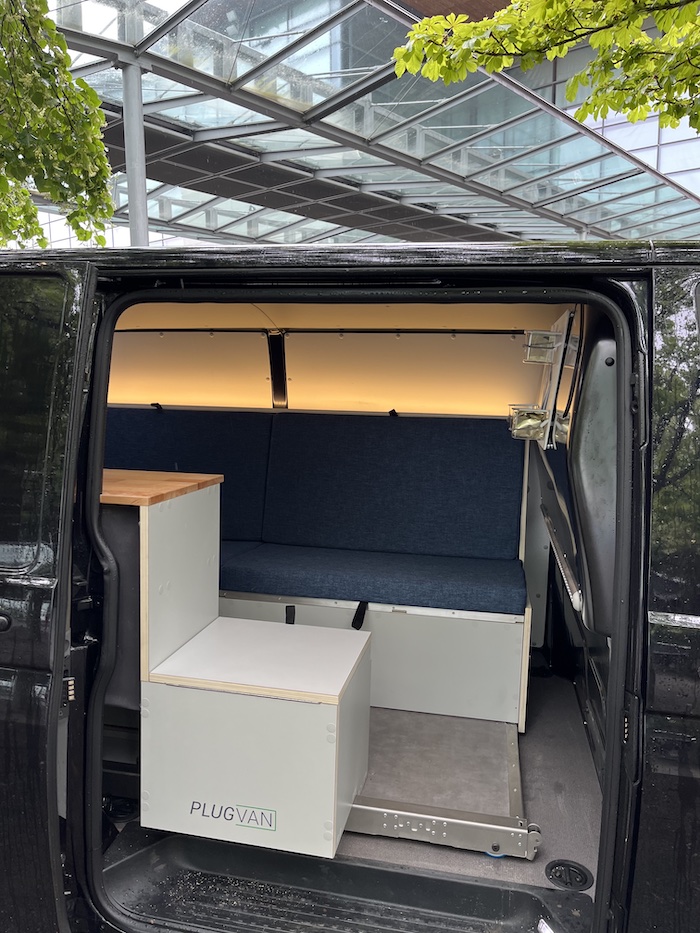 PlugVan Small - Camping module for small vans - PlugVan