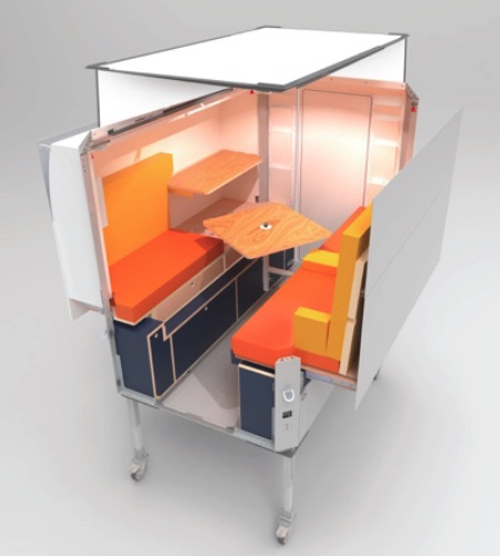 PlugVan camper modules - PlugVan